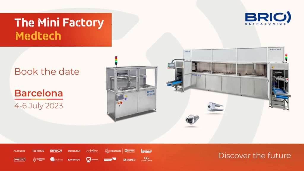 Medtech - The Mini Factory - Dental pieces cleaning